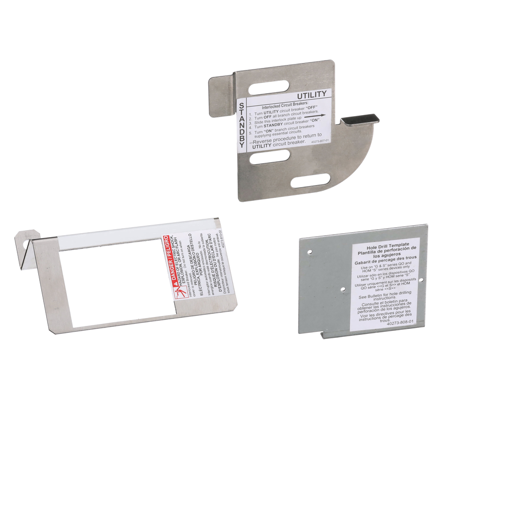 Load center accessory, Homeline, interlock kit, generator circuit brea ...